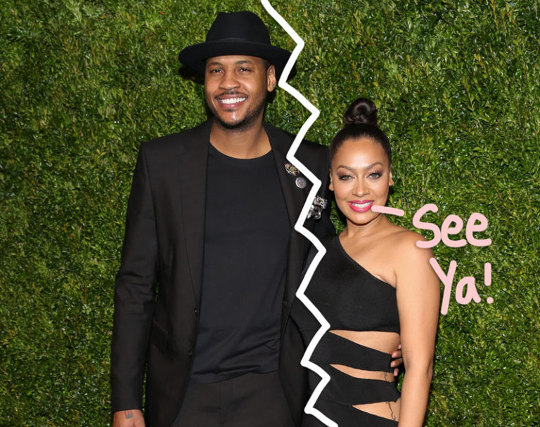 LA LA ANTHONY Files For Divorce From Carmelo