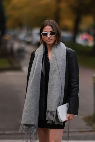 13 Intriguing Ways to Wear a Scarf This Winter